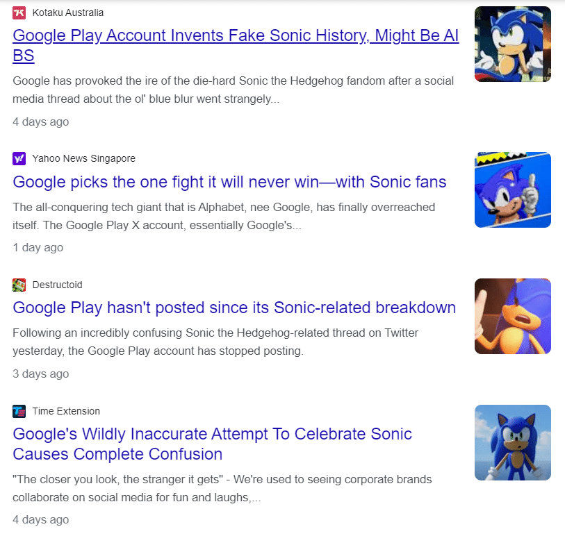 Combating Misinformation: Lessons from Google's Sonic X Thread - Focus Communications